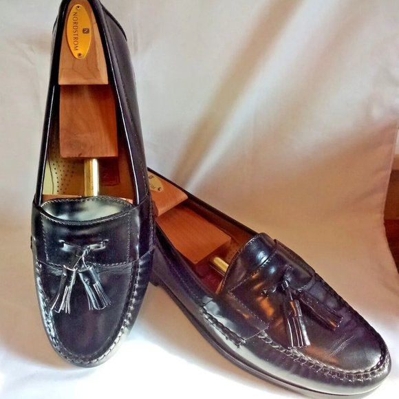 Cole Haan | Shoes | Cole Haan Pinch Tassel Loafer Mens Size D Black W ...